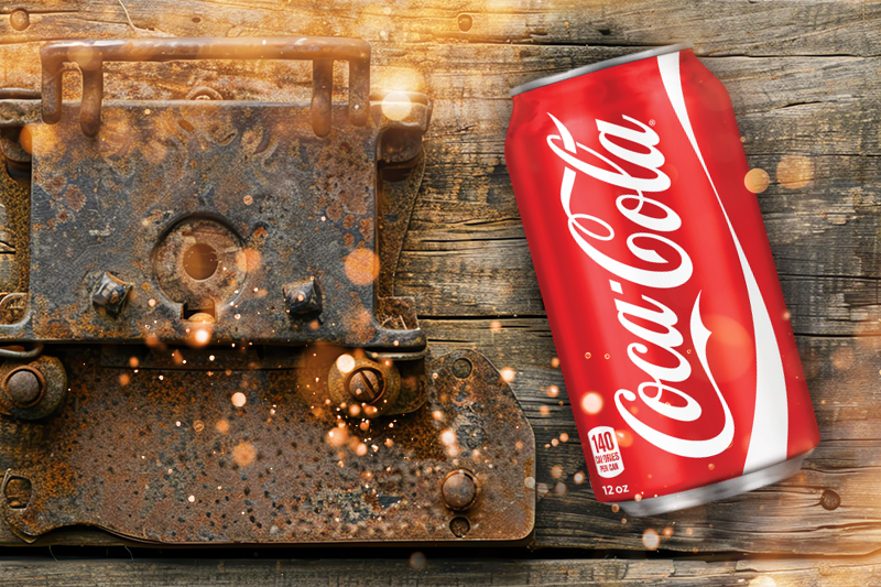 Jak odstranit rez Coca-Colou? - Nanolab.cz