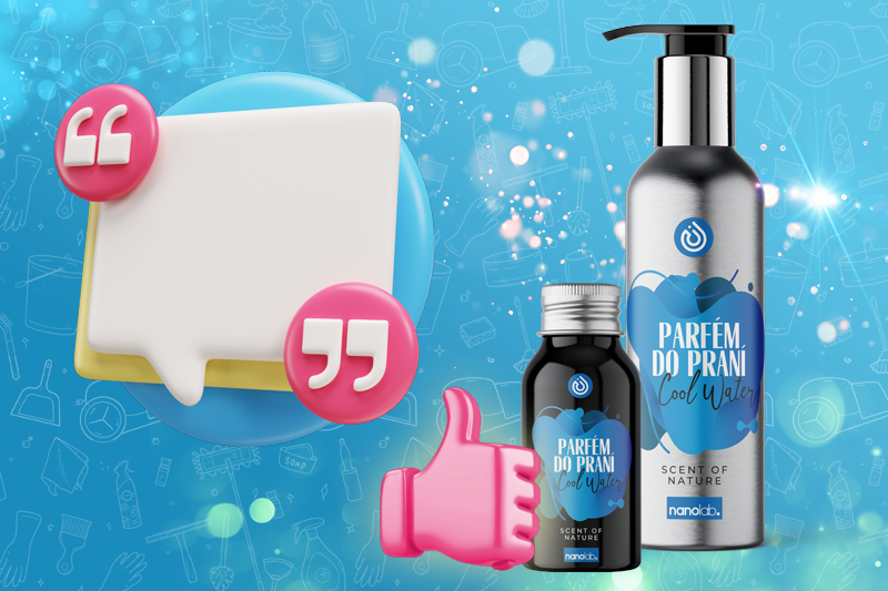 Jaké jsou recenze na Parfém do praní Cool water od uživatelů? - Nanolab.cz