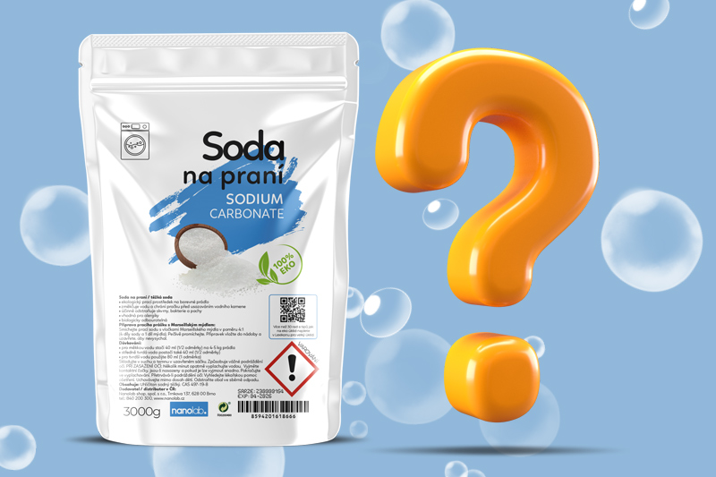 Jak čistit jedlou sodou?