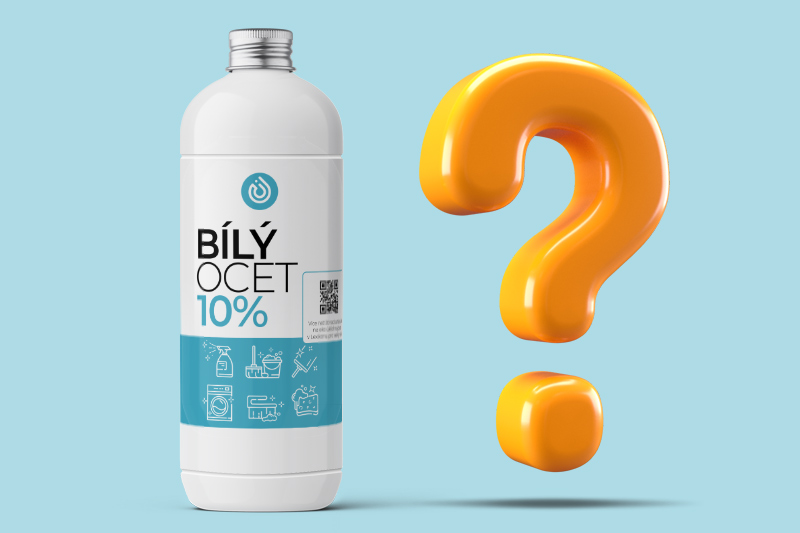 Destilovaný biely ocot - Nanolab.sk
