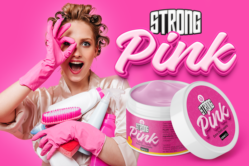 Zázračná pasta Strong PINK: Zmení navždy spôsob, akým upratujete ...