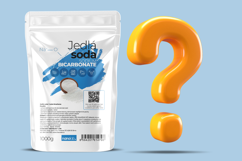 Je jedlá soda bezpečná na úklid?